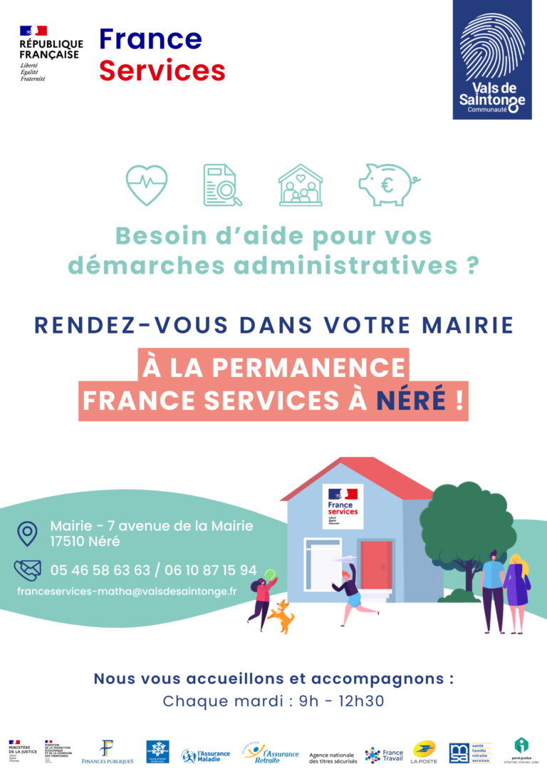 FRANCE SERVICE arrive à Néré – Commune de Néré